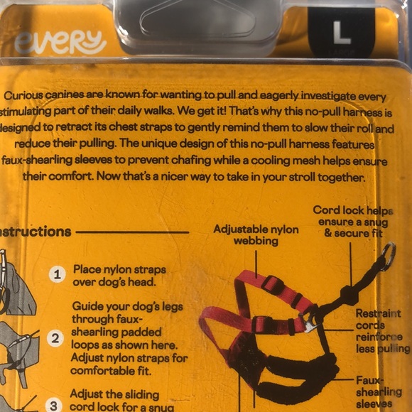 every yay | Dog | Nwt Embrace The Pace No Pull Dog Harness | Poshmark